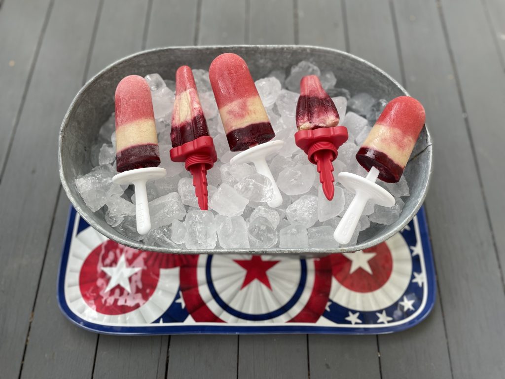 Red, White & Blue Rocket Pops | Frances Largeman-Roth